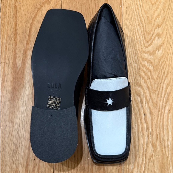 edla | Shoes | Black And White Edla Loafer | Poshmark